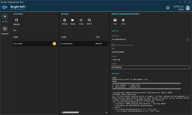 Using Flashfig to bulk upgrade Routerboard devices – Bright WiFi